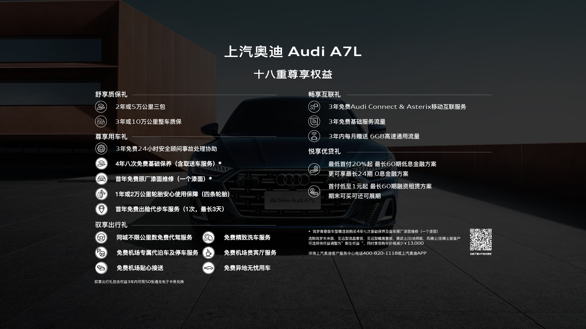 奥迪 A7L_A7L奥迪2022款价格_配置 | 上汽奥迪汽车品牌官网